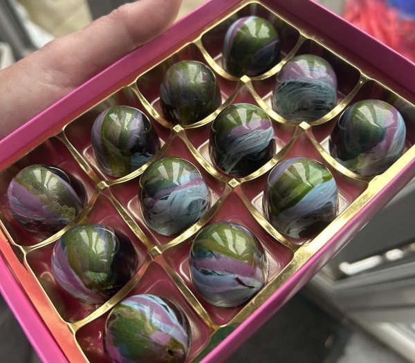 Hand Painted Chocolates (box of 12) | Sweetie Factory | Personalised ...